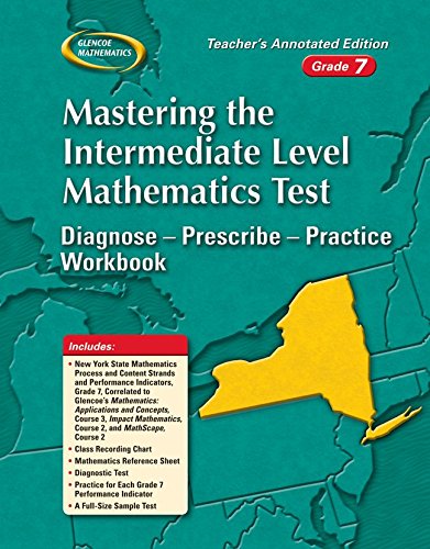 Mastering the New York Intermediate Level Math Test: Diagnose-Prescribe ...