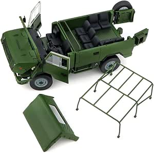 NAVECO - Vehículo militar NJ2046 todoterreno verde 1/24 DIECAST modelo ...