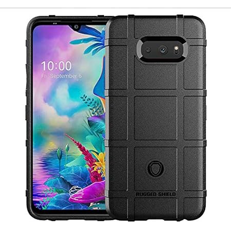 Helix Back Cover for Lg G8X Thinq (Armour|Black) : Amazon.in: Electronics