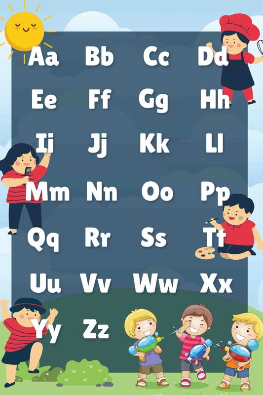 Buy Go Green Tale Educational Poster For Kids Learning On Alphabets|1 ...