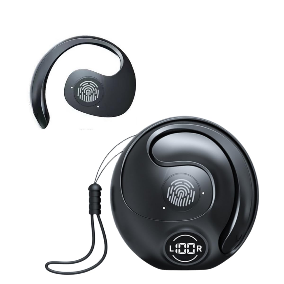 Bluetooth 5.3 Open Ear Gaming Headphones: IPX5 Waterproof Noise ...