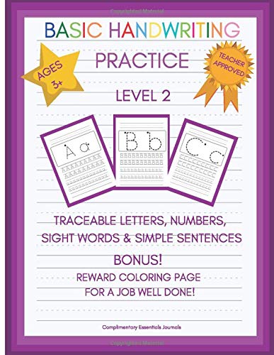 BASIC HANDWRITING PRACTICE: LEVEL 2: Journals, Complimentary Essentials ...