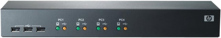 HP AF611A Keyboard Video Mouse Switch Box (PS/2, VGA) : Amazon.co.uk ...