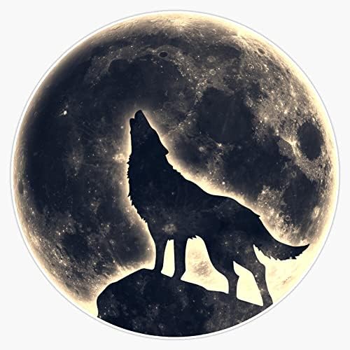 Amazon.com - WOLF Sticker Bumper Sticker Vinyl Decal 5"