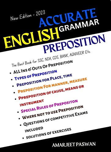 Amazon.com: Accurate English Grammar - Preposition: The Best Grammar ...