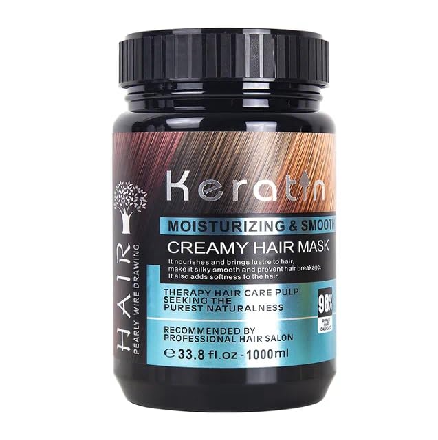 Keratin Creamy Mask for Hair Growth, 1000ml : Amazon.in: Beauty