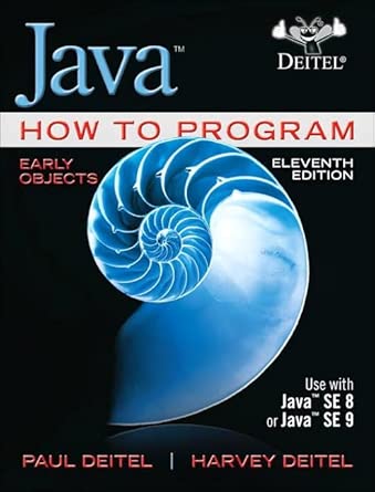 Java How to Program, Early Objects Plus MyLab Programming with Pearson ...
