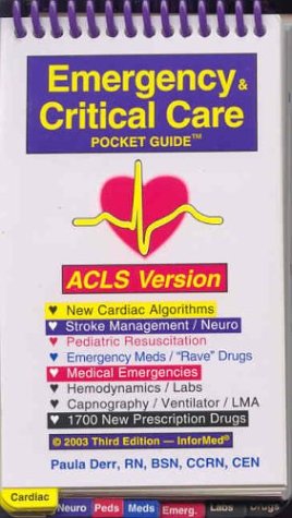 Buy Emergency & Critical Care Pocket Guide, Acls Version Book Online at ...