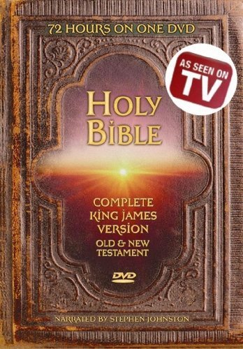 Amazon.com: Holy Bible, Complete KJV, Old & New Testament by DVD ...