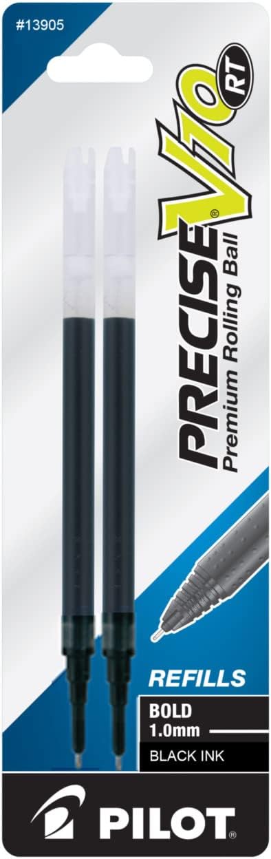 Amazon.com : PILOT Precise V10 RT Ink Refills for Bold Retractable Pens ...