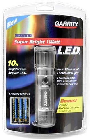 Amazon.com: Garrity Luxeon LED 1-Watt Flashlight : Tools & Home Improvement