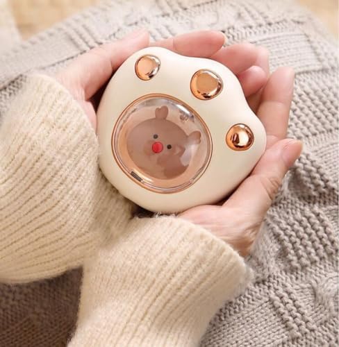 Buy USB Hand Warmers Rechargeable, Cat Paw Cute Handwarmer, Portable ...