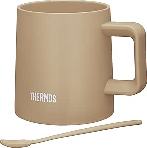 Amazon.co.jp: Thermos JDZ-350 CL Vacuum Insulated Mug, 11.8 fl oz (350 ml), Cafe Latte ...