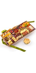 Amazon.com : Nibble Charcuterie Premium Meat & Cheese Board, Ready to ...