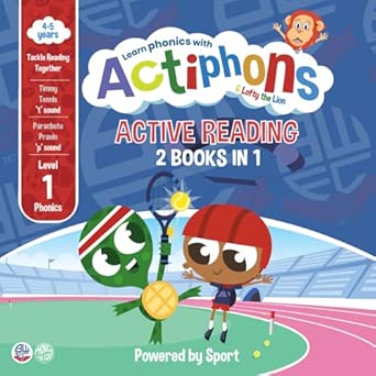 Level 1 Phonics with Lofty the Lion and his Actiphons friends: 't' & 'p ...