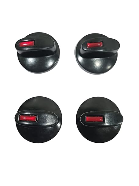 GREENSAFE Spares Gas Stove ON-Off Knobs/Buttons Fits for All Type of ...