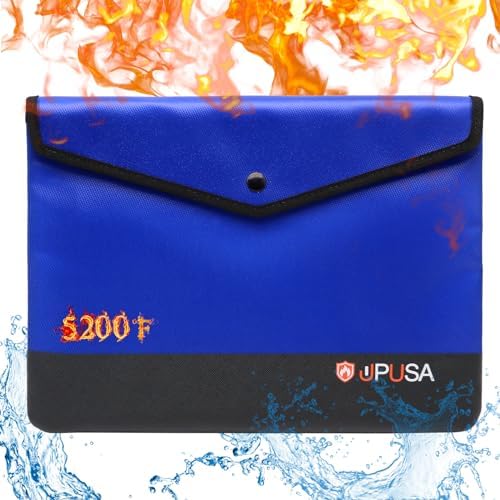 5200℉ Fireproof Document Bag,Waterproof Fireproof Bag with Heat ...