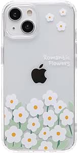Amazon.co.jp: ONLYOU iPhone 16e 用 ケース 可愛い 韓国 TPU PC フラワー 花柄 大人 女子 シンプル おしゃれ かわいい 北欧 クリア 透明 レディース ...