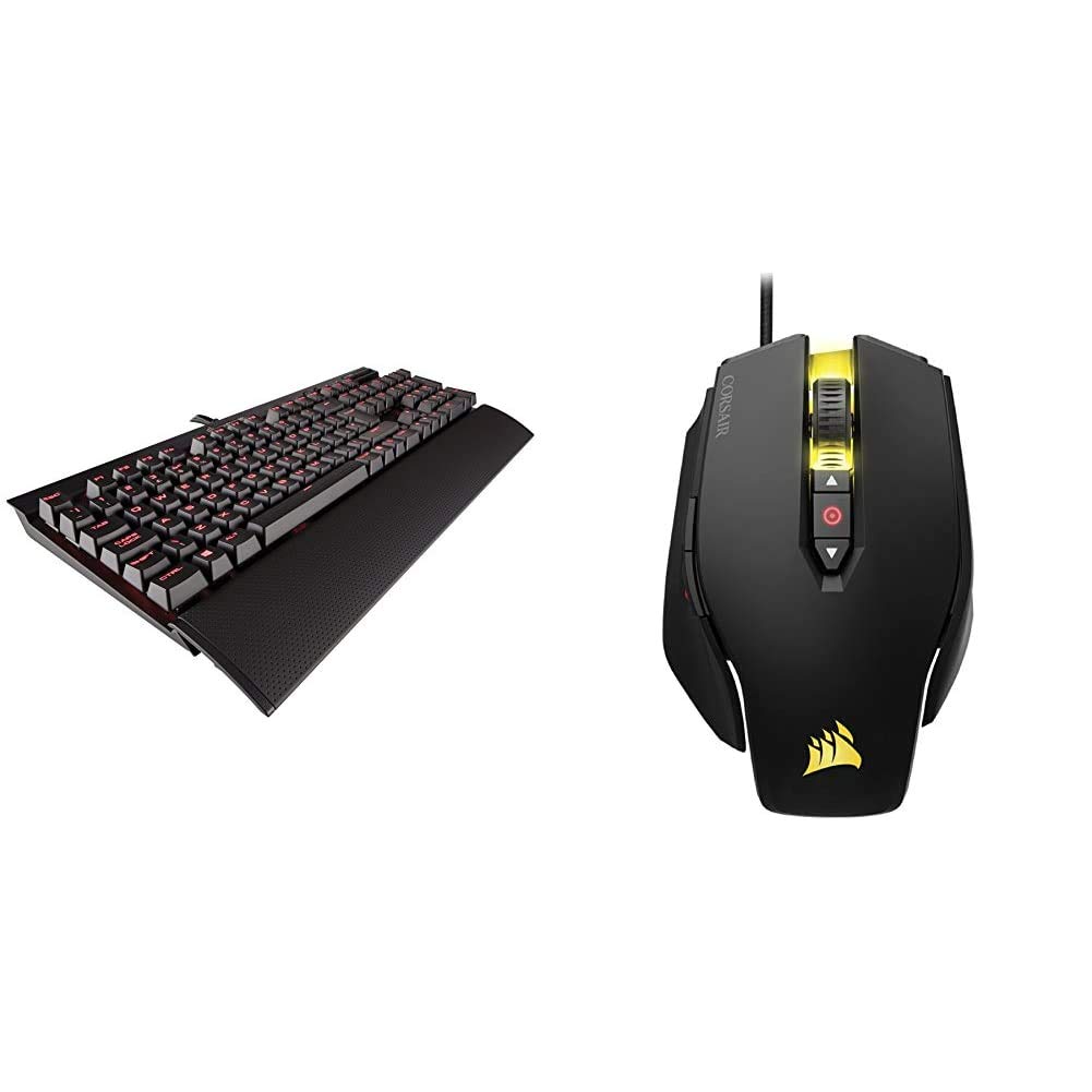 Buy Corsair K70 Rapidfire Red LED Mechanical Gaming Keyboard - Black ...