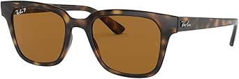 Ray-Ban RB4323 Sunglasses Bundle: RB 4323 710/83 Light Havana and ...