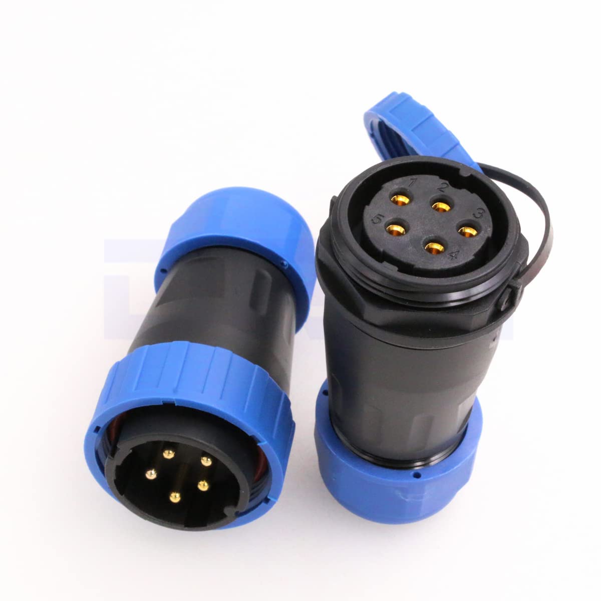 Snapklik.com : TY28 5 Pin 380V 25A Electrical Wire Connector No ...