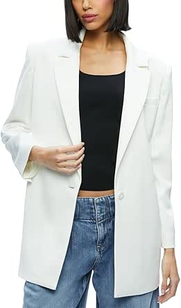 alice + olivia Colley Boxy Blazer at Amazon Women’s Clothing store