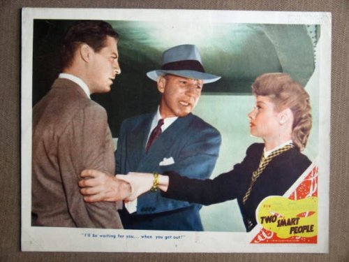 DV44 Two Smart People LUCILLE BALL 1946 Lobby Card. Here's a terrific ...