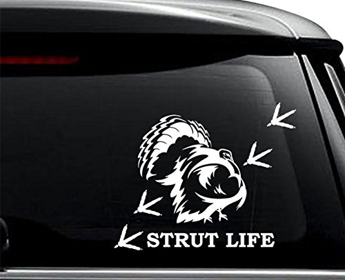 Amazon.com - Strut Life Turkey Hunting Track Print Decal Sticker For ...