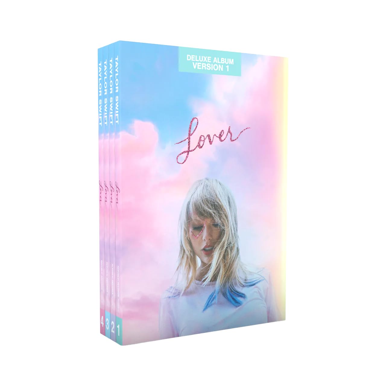 Taylor Swift - Lover CD Deluxe Versions 1-4 Bundle - Amazon.com Music