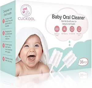 Baby Tongue Cleaner,Baby Oral Cleaner,Disposable Baby Toothbrush Clean ...