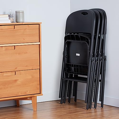 Snapklik.com : Basics Folding Plastic Chair