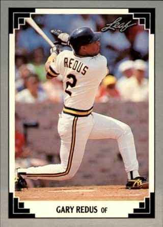 Amazon.com: 1991 Leaf Baseball Card #254 Gary Redus : Collectibles ...