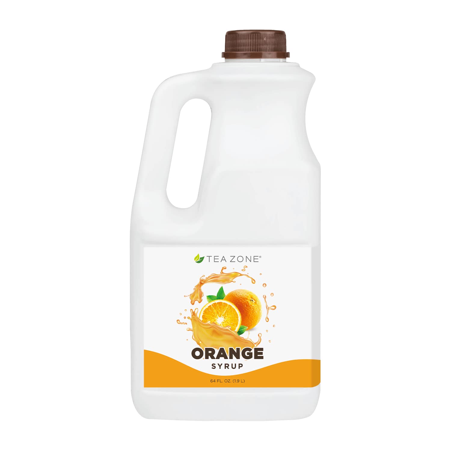 Amazon.com: Tea Zone J1050 64 fl.oz Orange Syrup for Tea, Coffee ...