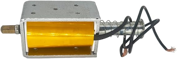Amazon.com: DC 12V Push Pull Solenoid 35mm Long Stroke Small ...