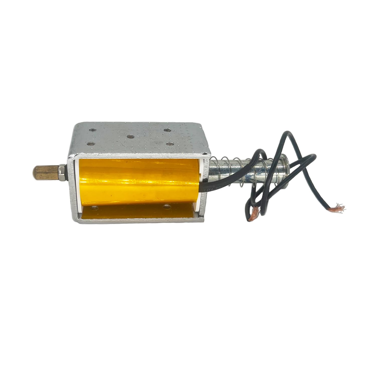 Amazon.com: DC 12V Push Pull Solenoid 35mm Long Stroke Small ...