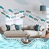 Amazon.com: Spiareal 24 Pcs Wooden Fish Wall Decor Nautical Beach Wall ...