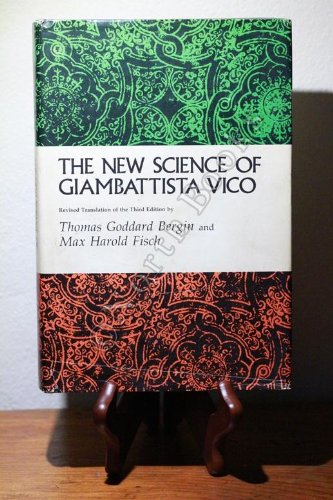 The New Science of Giambattista Vico: Thomas Goddard Bergin and Max ...