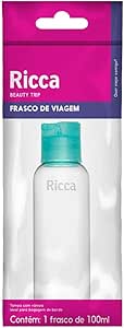 RICCA FRASCO PARA VIAGEM 100ML DISK TOP : Amazon.com.br: Beleza