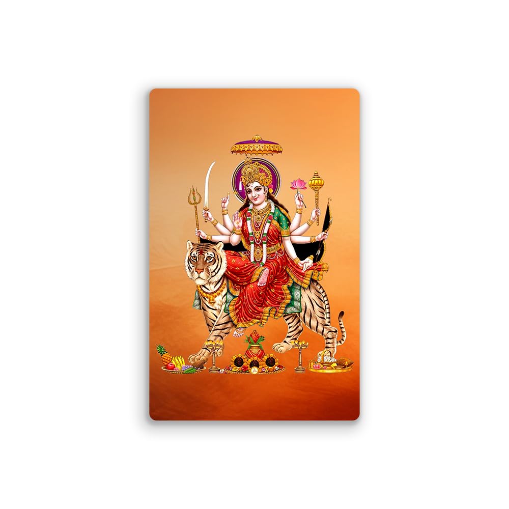 Buy EVERCAREGIFTS Goddess Durga Fridge Magnet Religious Return Gifts ...