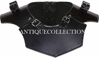 Amazon.com: ANTIQUECOLLECTION Blackened Markward Gorget Medieval Armor LARP Cosplay : Clothing ...