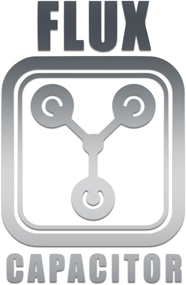 Amazon.com - Flux Capacitor Sticker Vinyl Decal Notebook Car Laptop 3.5 ...