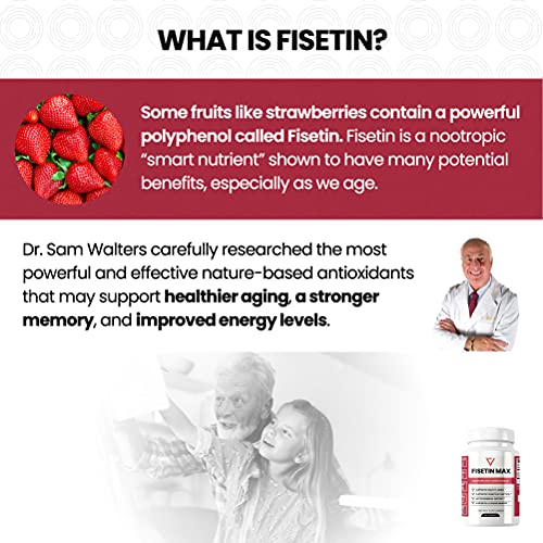 Fisetin Max | Nootropic Anti-Aging Supplement - Doctor Approved ...