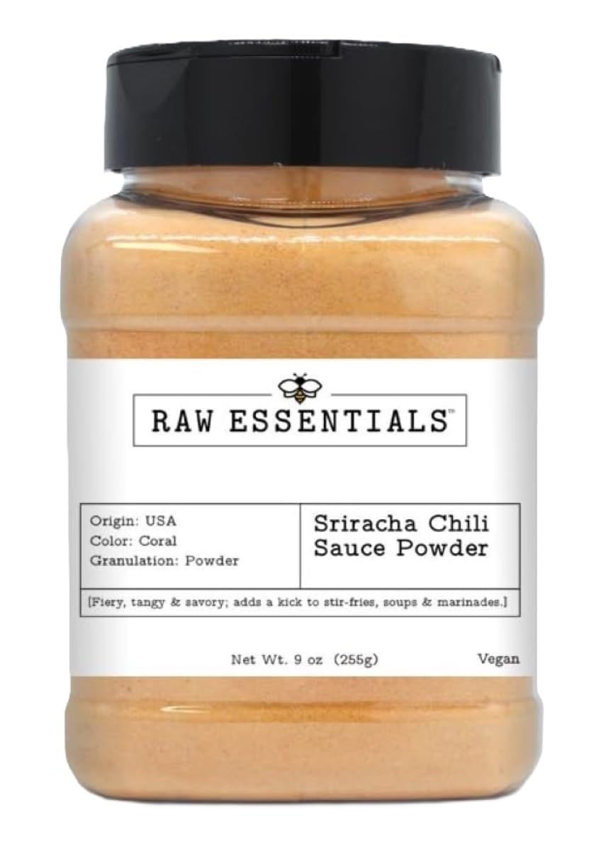 Amazon.com : Raw Essentials Sriracha Chili Sauce Powder - Fiery, Tangy ...