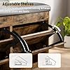 Amazon.com: astimey 40" Shoe Storage Bench with 2 Flip Drawers & Padded ...