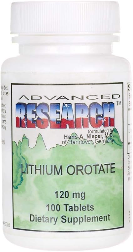 Amazon.com: Lithium Orotate 100 Tabs : Health & Household