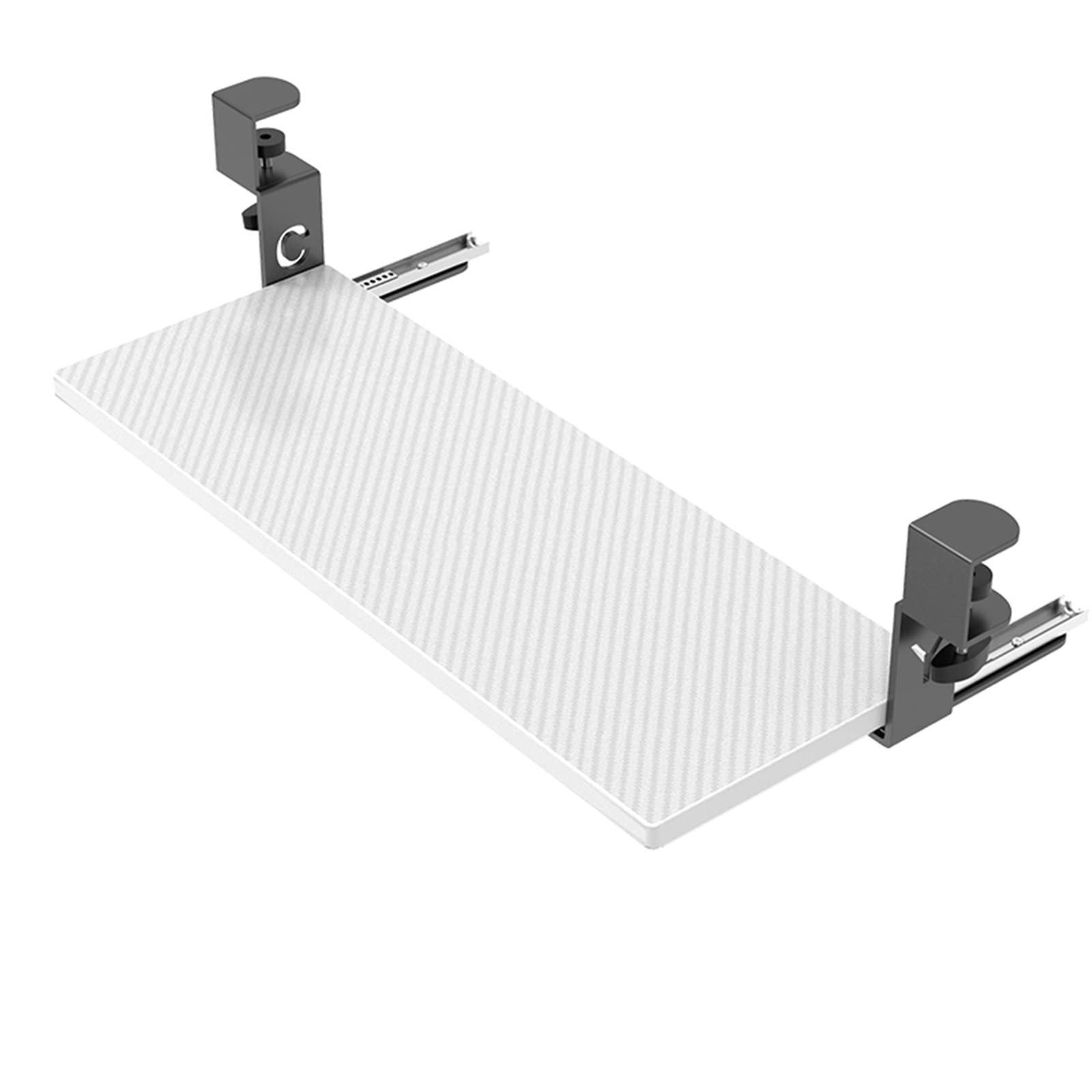 Buy ZAZAP-1 Clamp Sliding Keyboard Tray Under Desk,Ergonomic Keyboard ...