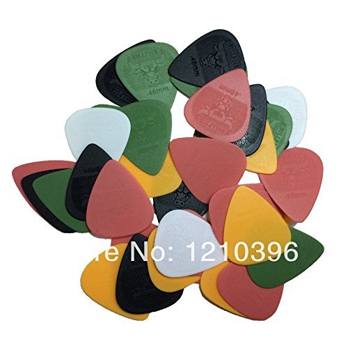 BULLPICK GUITAR PLECTRUM MULTI COLOR PACK OF 100 PIC. : Amazon.in ...