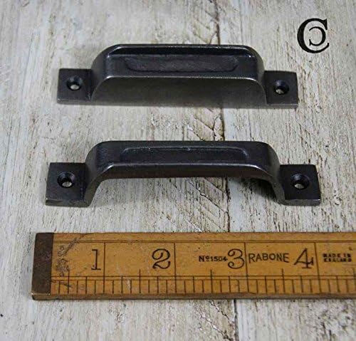 Cast Antique Iron Narrow Rim Lock Keep - 105mm : Amazon.co.uk: DIY & Tools