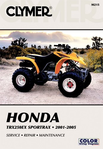 Honda TRX250EX SportTrax 2001-2005 (CLYMER MOTORCYCLE REPAIR): Engleman ...