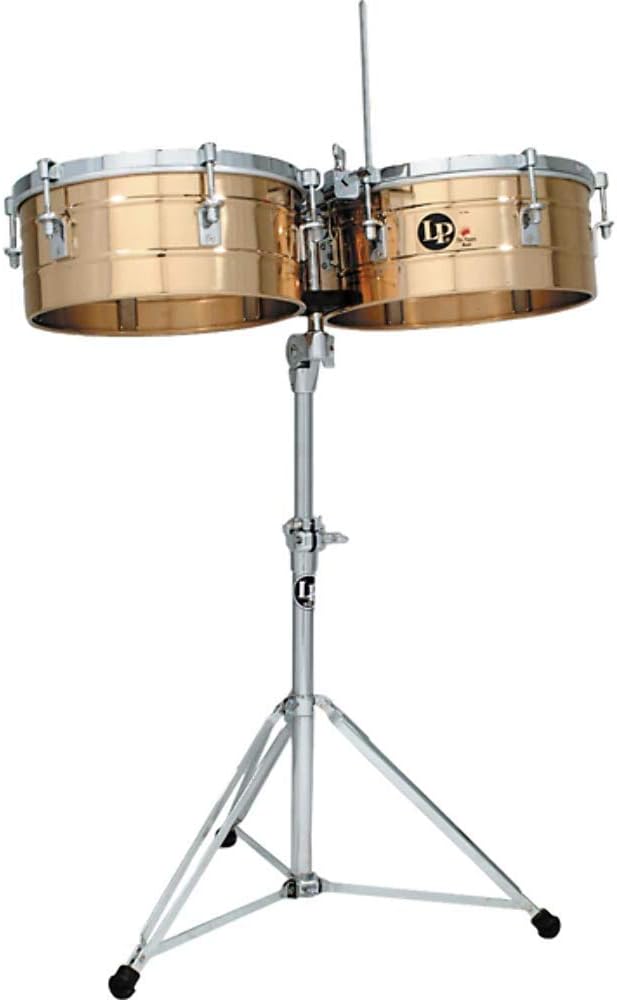 Amazon.com: GP Percussion LT156 Timbale Drum Set : Musical Instruments
